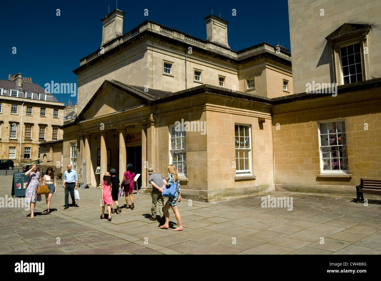 assembly rooms bath somerset england Stock Photo - Alamy