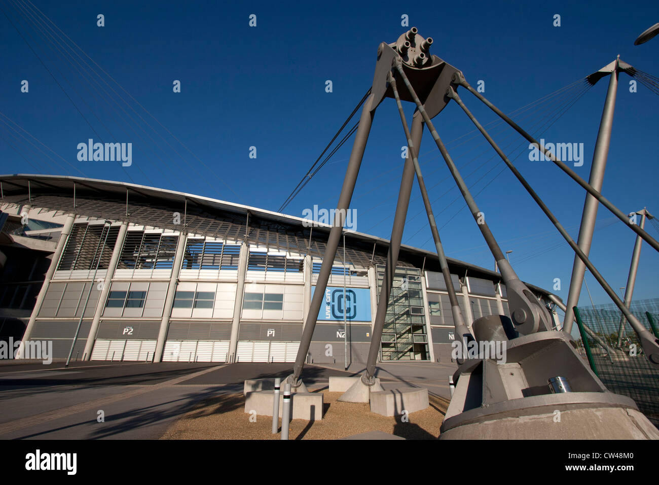 Manchester City Stadium Stock Photo - Alamy