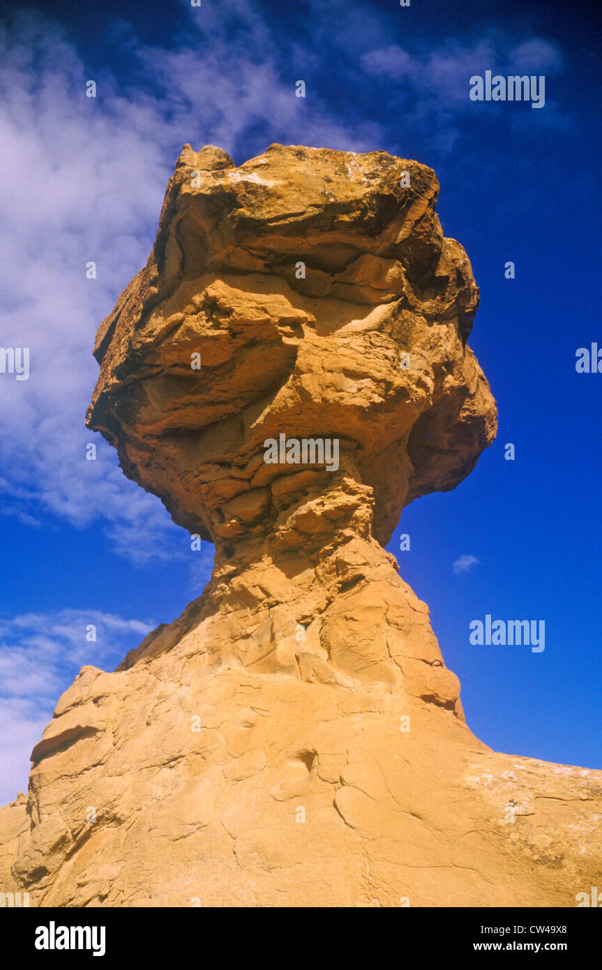 Mexican Hat Rock in Chaco Canyon, NM Stock Photo - Alamy