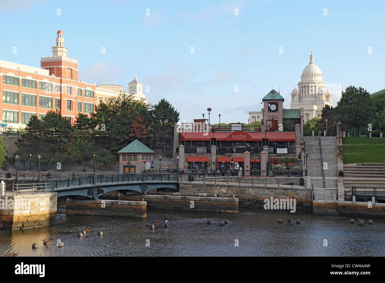 Providence rhode island waterplace park hi-res stock photography and ...
