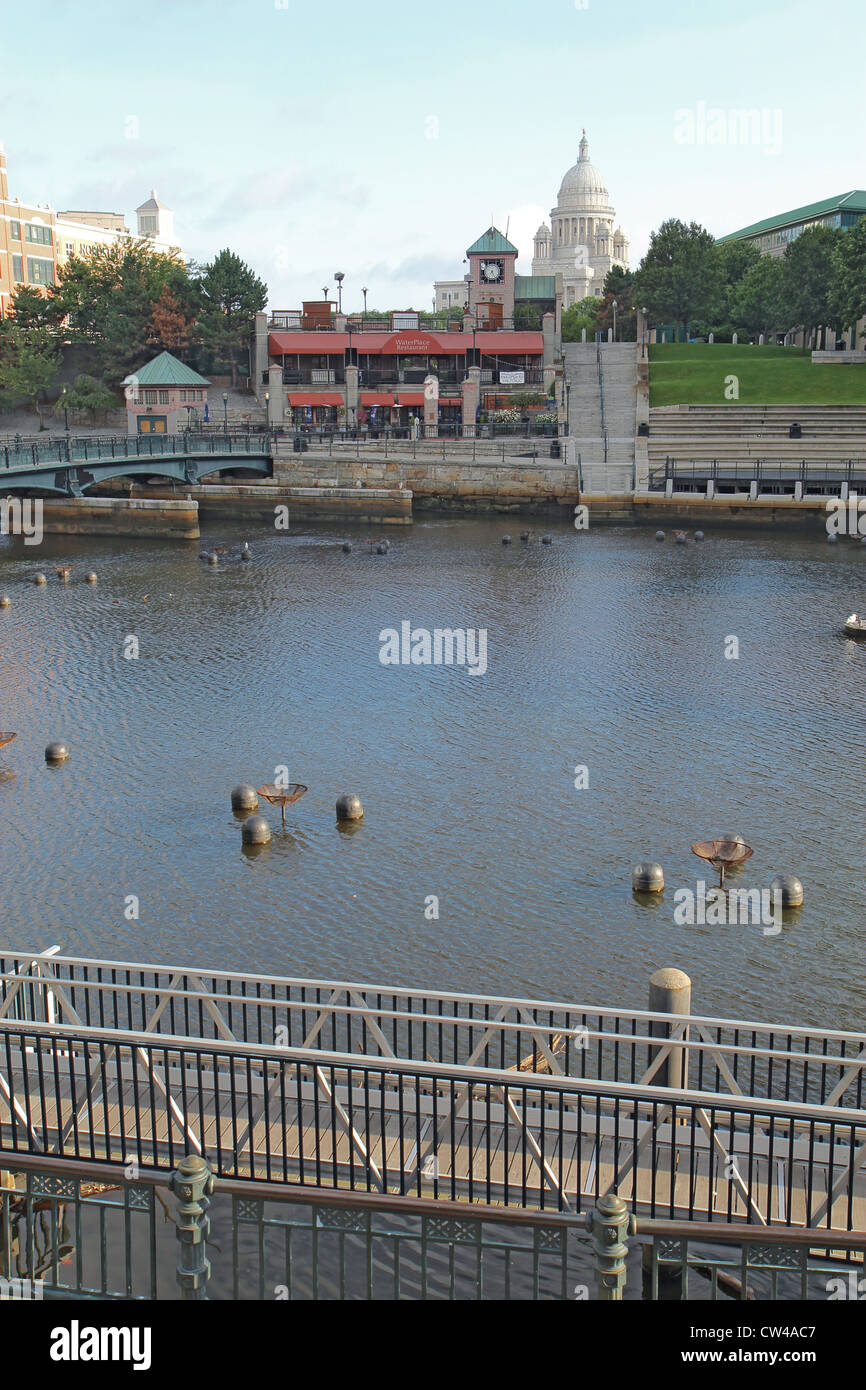 Providence rhode island waterplace park hi-res stock photography and ...