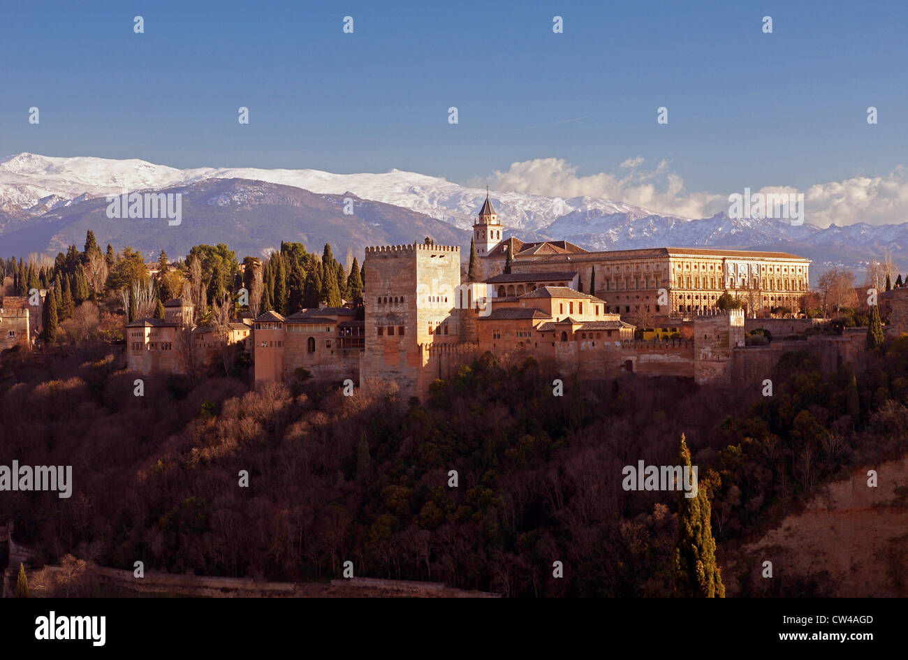 The Alhambra Palace Stock Photo - Alamy
