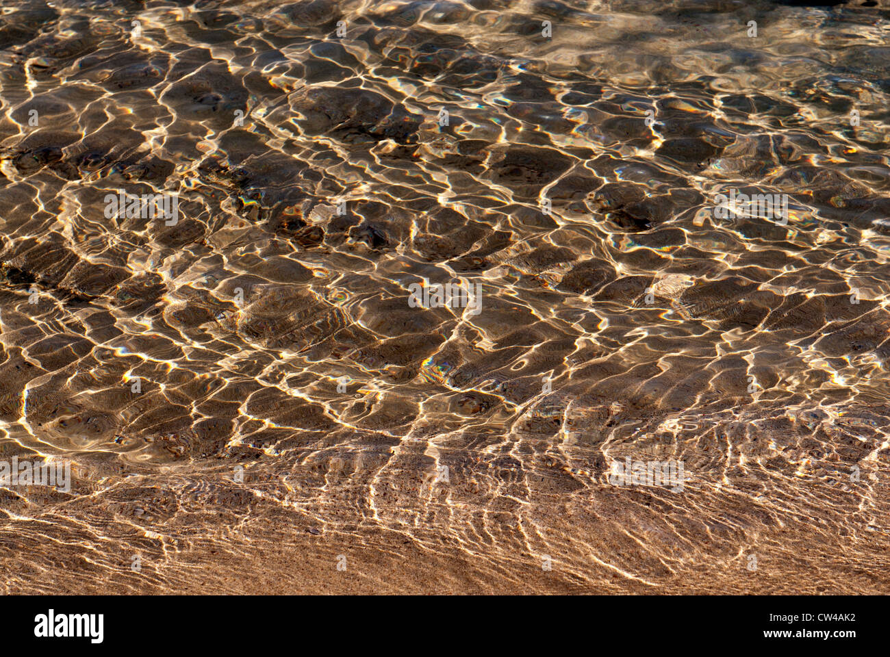 Ripples in the water, Moses Rock Beach, Western Australia Stock Photo ...