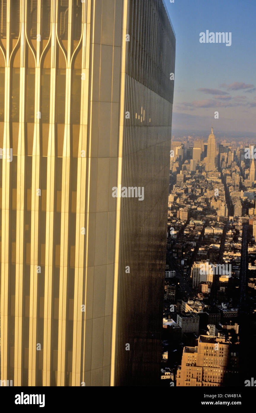 Close-up of World Trade Center, Wall Street, New York City, NY Stock ...