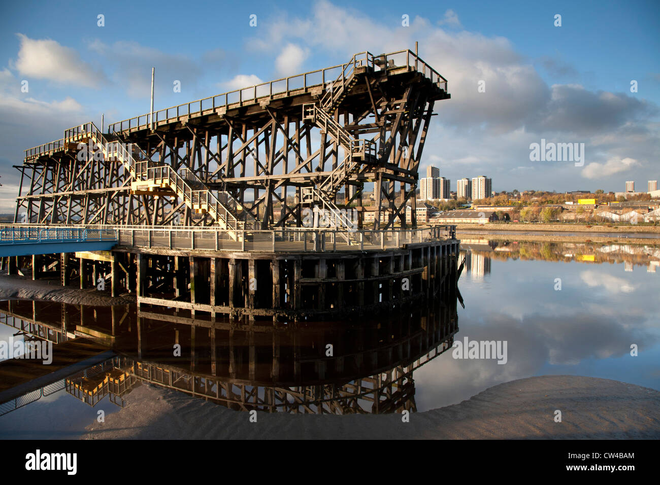 Dunston Staiths, Gateshead Stock Photo - Alamy