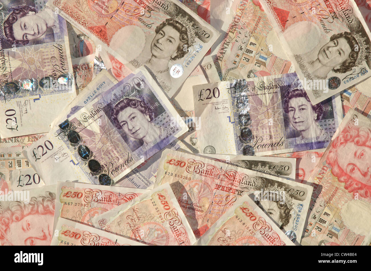 Sterling and notes hi-res stock photography and images - Alamy