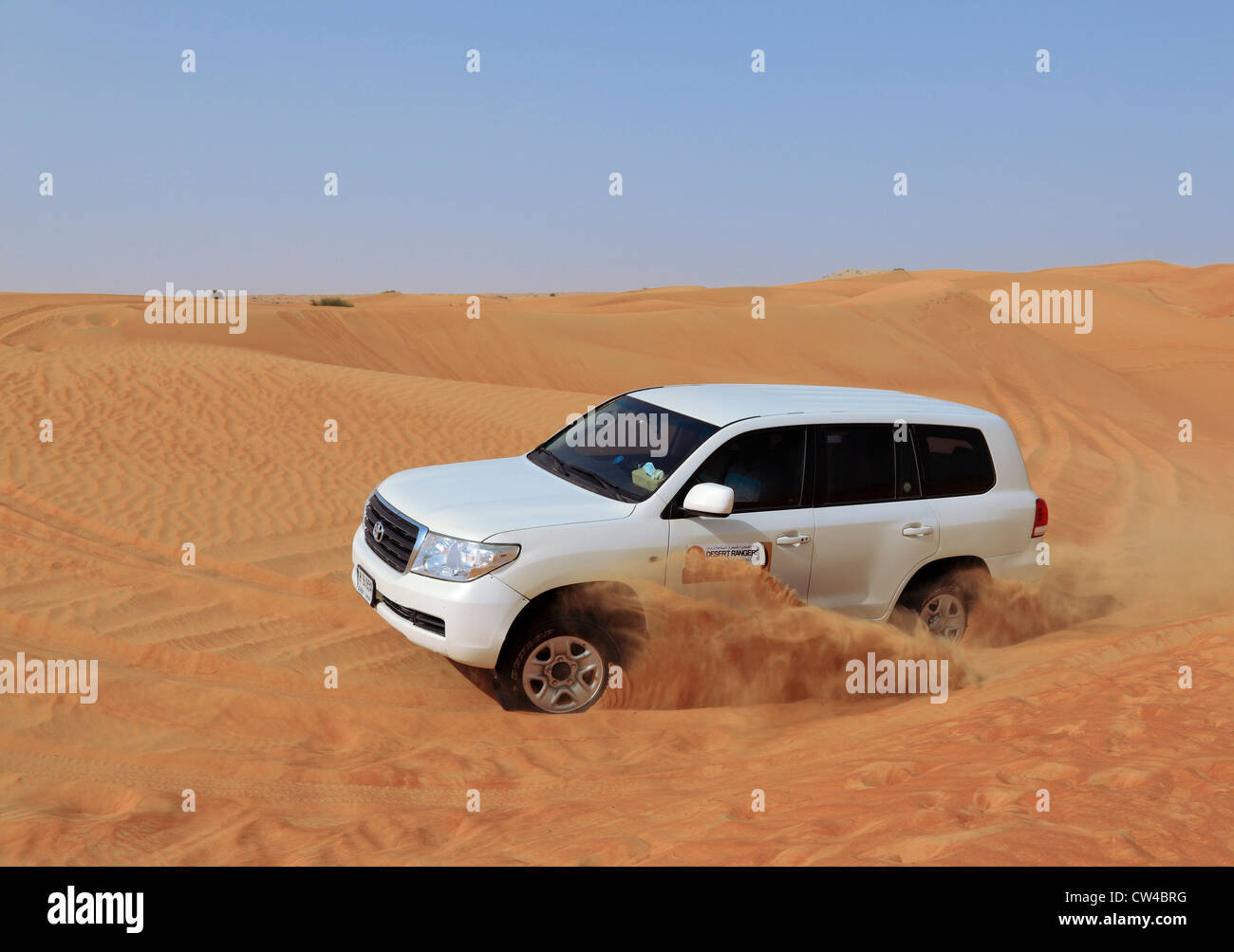 3511. Dune bashing, Desert area, Dubai, UAE Stock Photo - Alamy