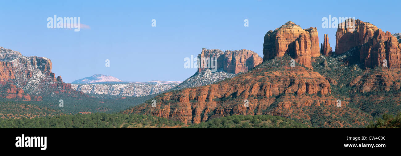 Landscape with buttes, Arizona Stock Photo - Alamy