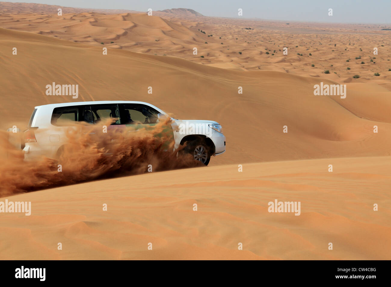 3516. Dune bashing, Desert area, Dubai, UAE Stock Photo - Alamy