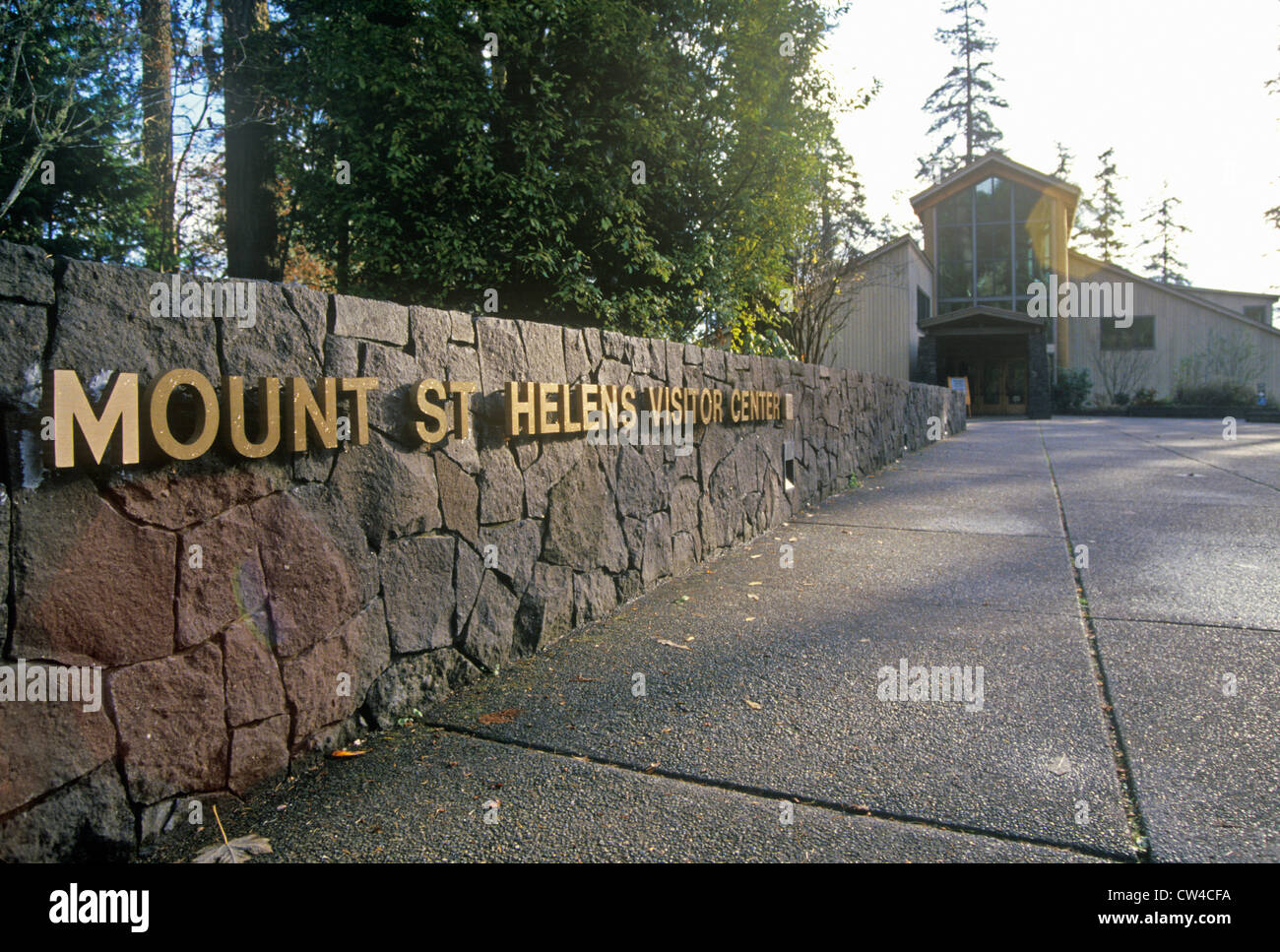 Mount Saint Helen's Visitor Center, OR Stock Photo - Alamy