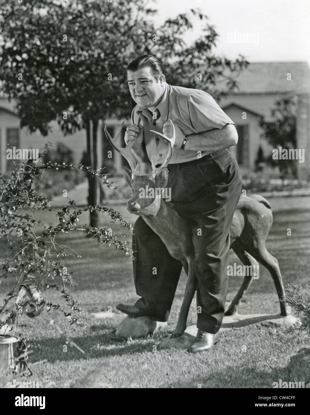 LOU COSTELLO (1906-1959) US comic film actor about 1945 Stock Photo - Alamy