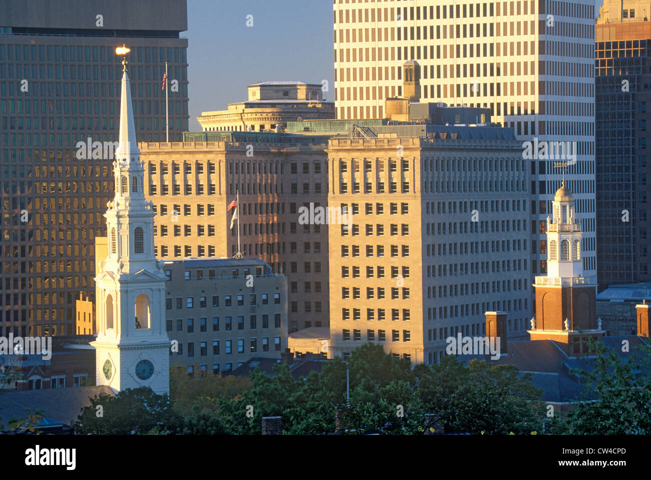 Skyline of Providence, RI Stock Photo - Alamy