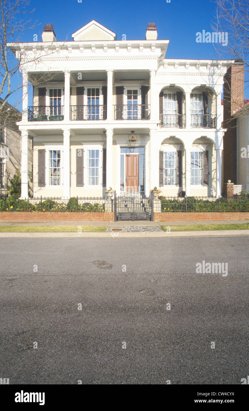 Residential street in Memphis, TN Stock Photo - Alamy