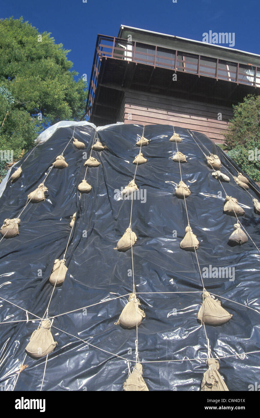 Work completed to protect against further damage cause by mudslides in ...