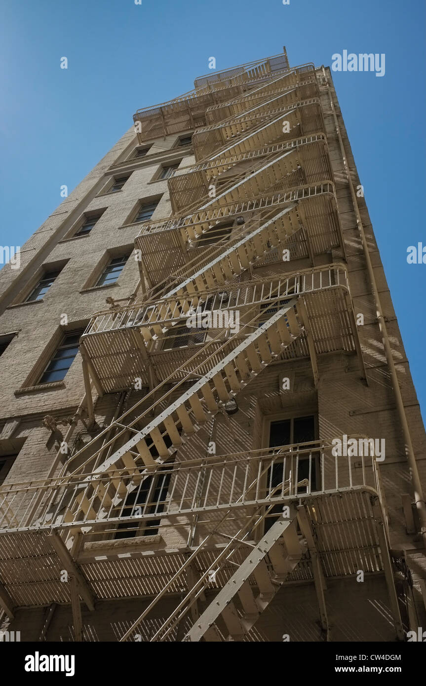 Fire escape ladder stair stairs hi-res stock photography and images - Alamy
