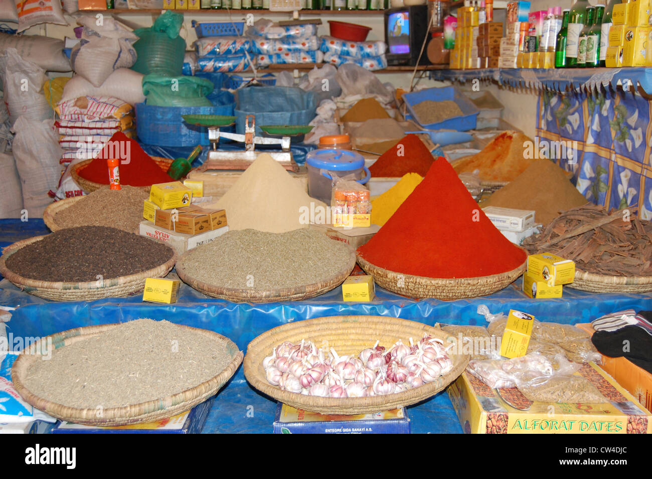 A spice stall in Goa, India Stock Photo - Alamy