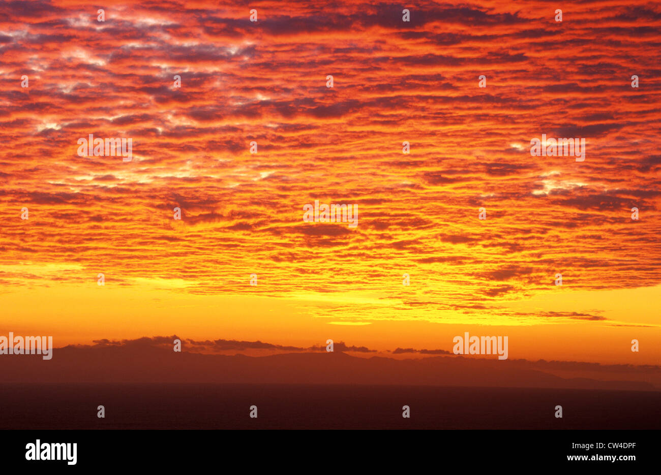 Clouds at Sunset Stock Photo - Alamy