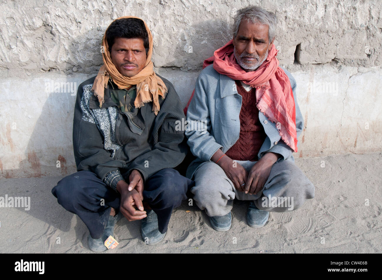 Two Ladakh men wearing scarves in Leh, Ladakh, India Stock Photo - Alamy
