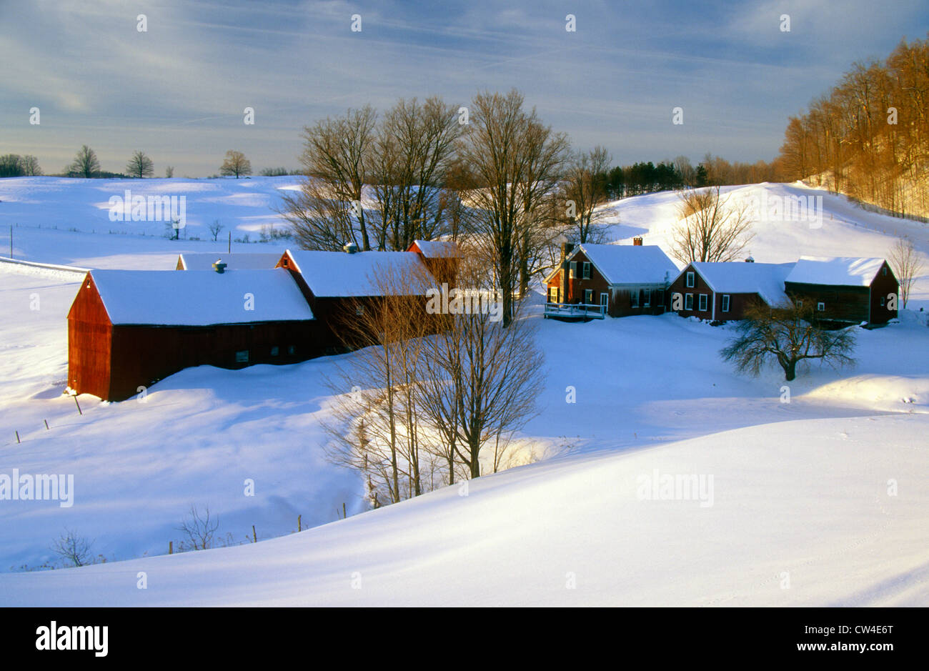 Vermont winter scenes hi-res stock photography and images - Alamy