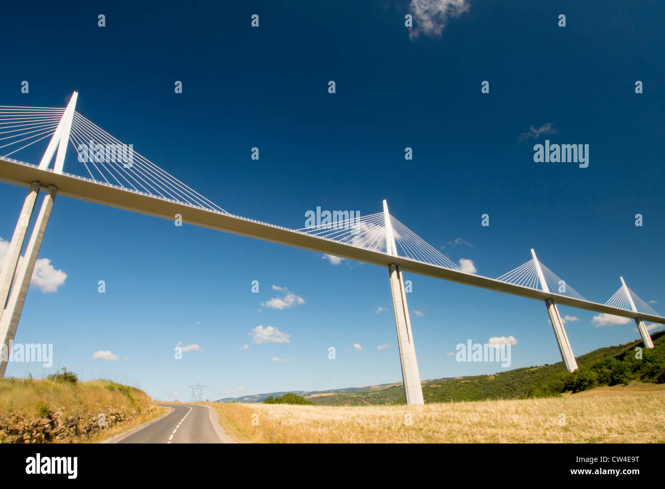 Millau Viaduct Bridge France High Resolution Stock Photography and ...