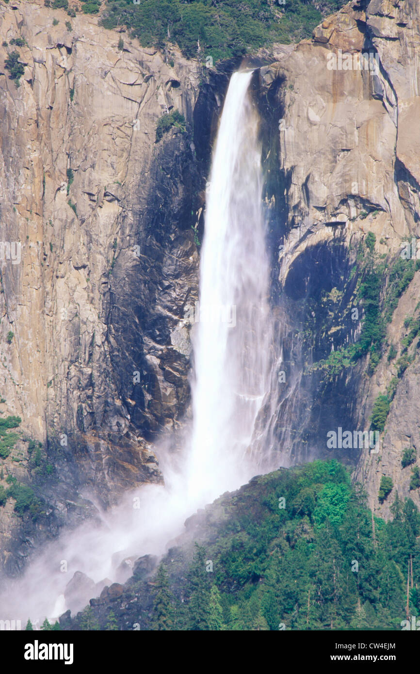 Bridal Veil Falls, Yosemite National Park, California Stock Photo - Alamy