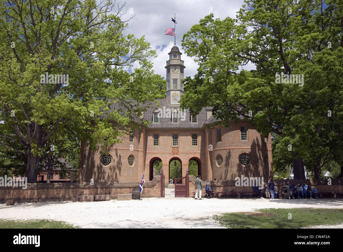 The Capitol Building Colonial Williamsburg Virginia where in this ...