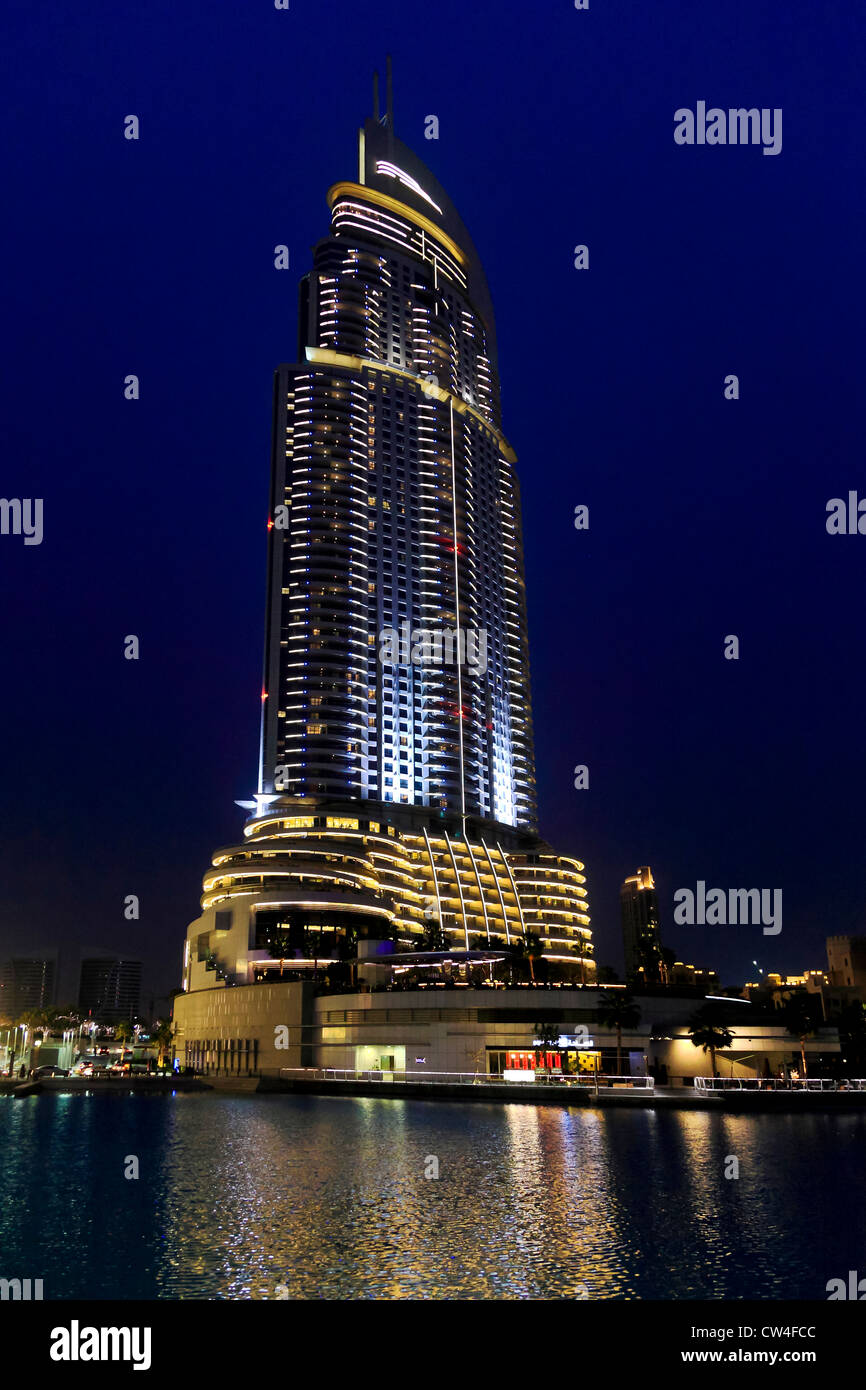 3540. Downtown Dubai, The Address Hotel, Dubai, UAE Stock Photo - Alamy