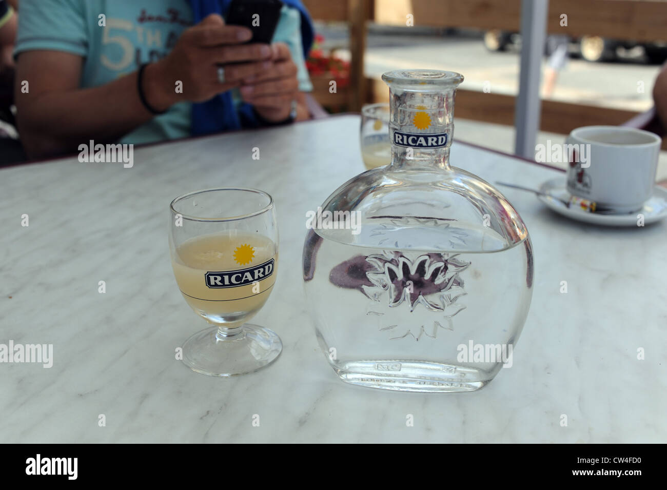 Ricard bottle hi-res stock photography and images - Alamy