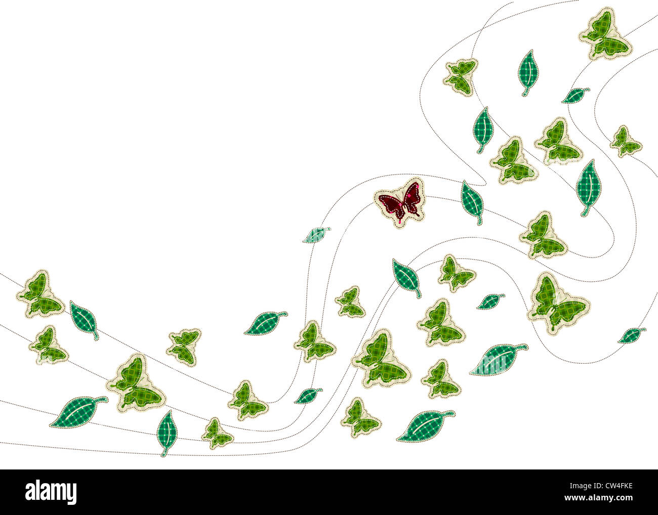 Scottish leaves Cut Out Stock Images & Pictures - Alamy