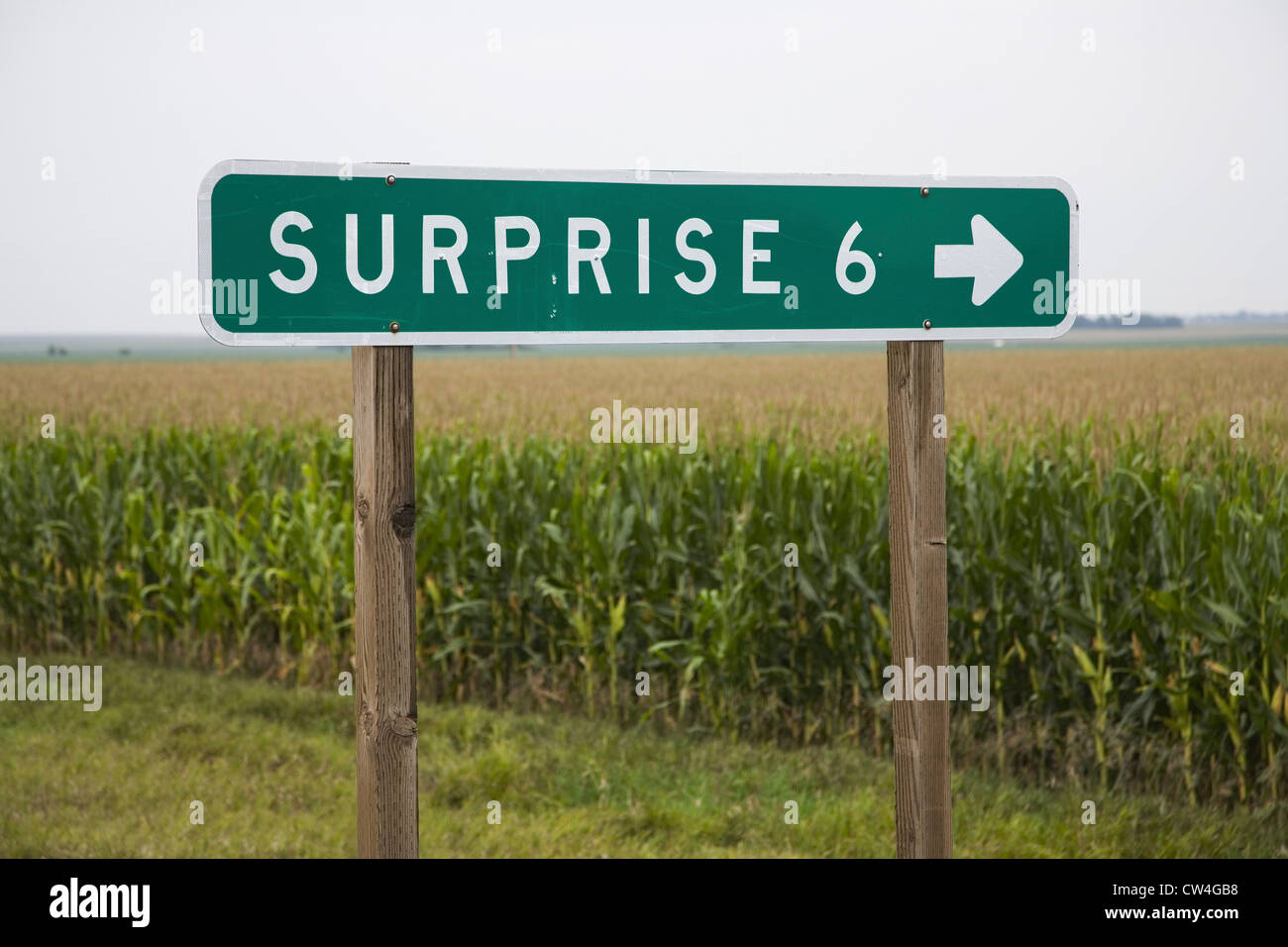 Nebraska road sign hi-res stock photography and images - Alamy