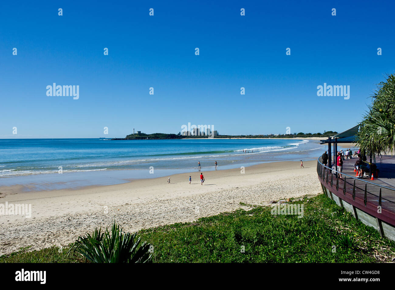 Mooloolaba beach on the Sunshine Coast in Queensland Stock Photo - Alamy