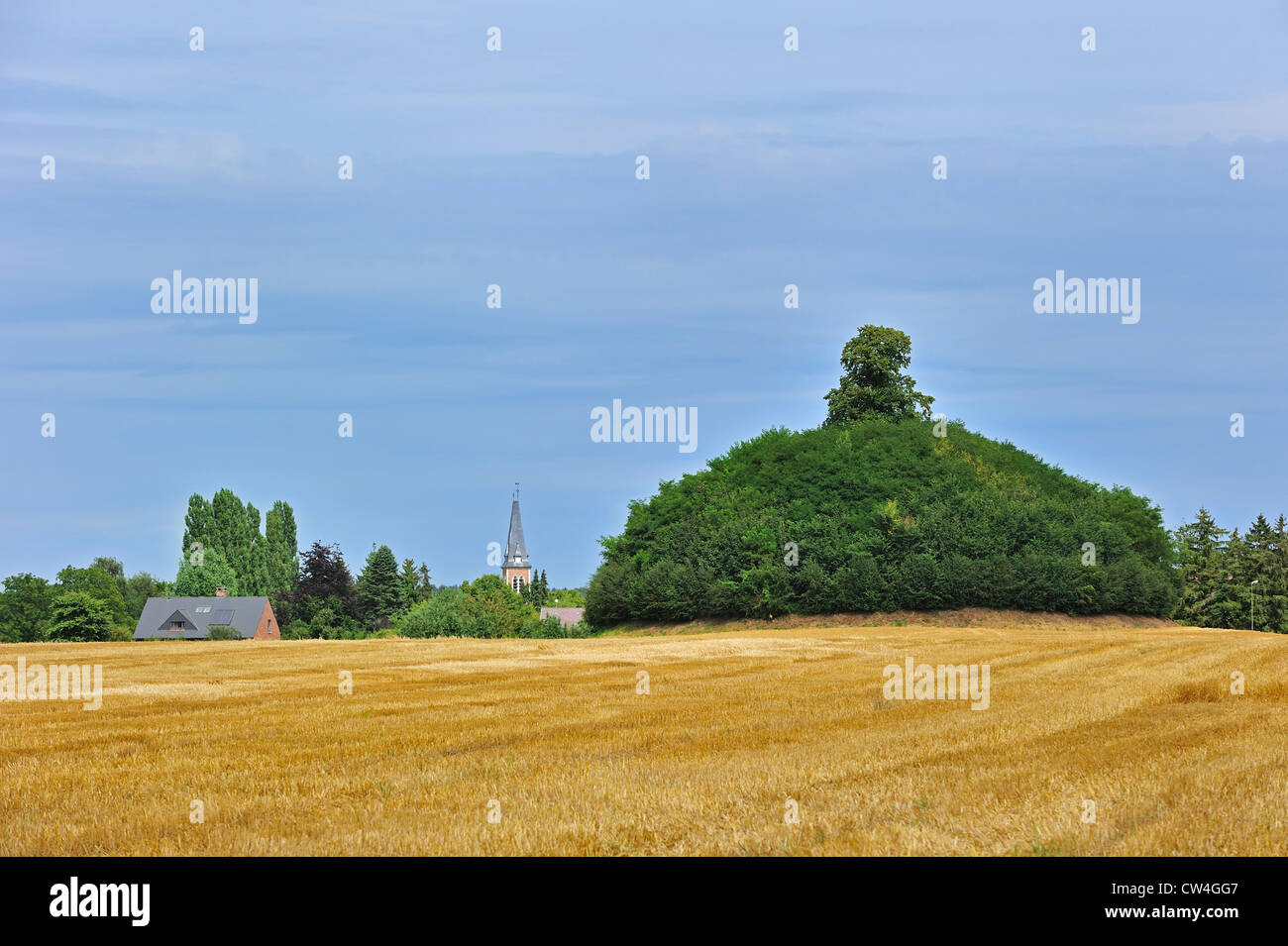 The Glimes Tumulus, a Gallo-Roman burial mound near Incourt, Walloon ...