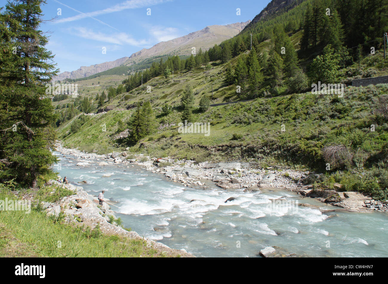 Alps river hi-res stock photography and images - Alamy