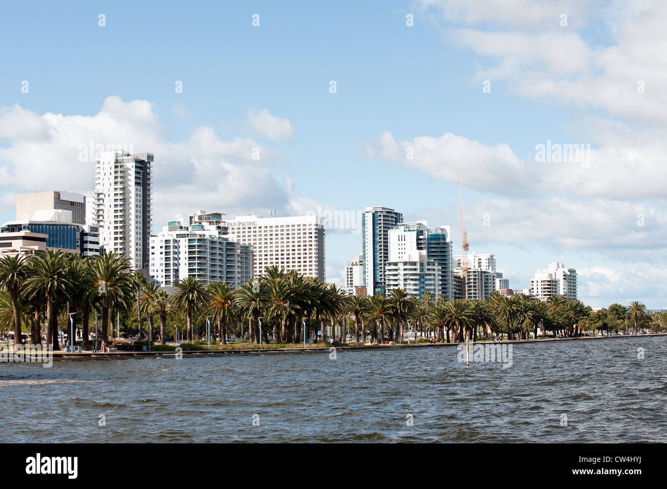 Swan River Perth Western Australia - The City of Perth on the banks of ...