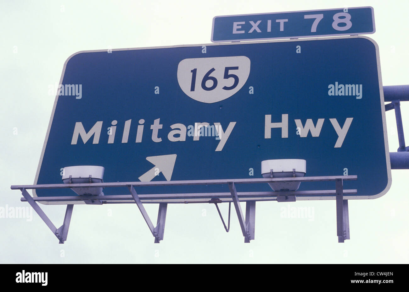 A sign for military highway in Norfolk, Virginia Stock Photo - Alamy