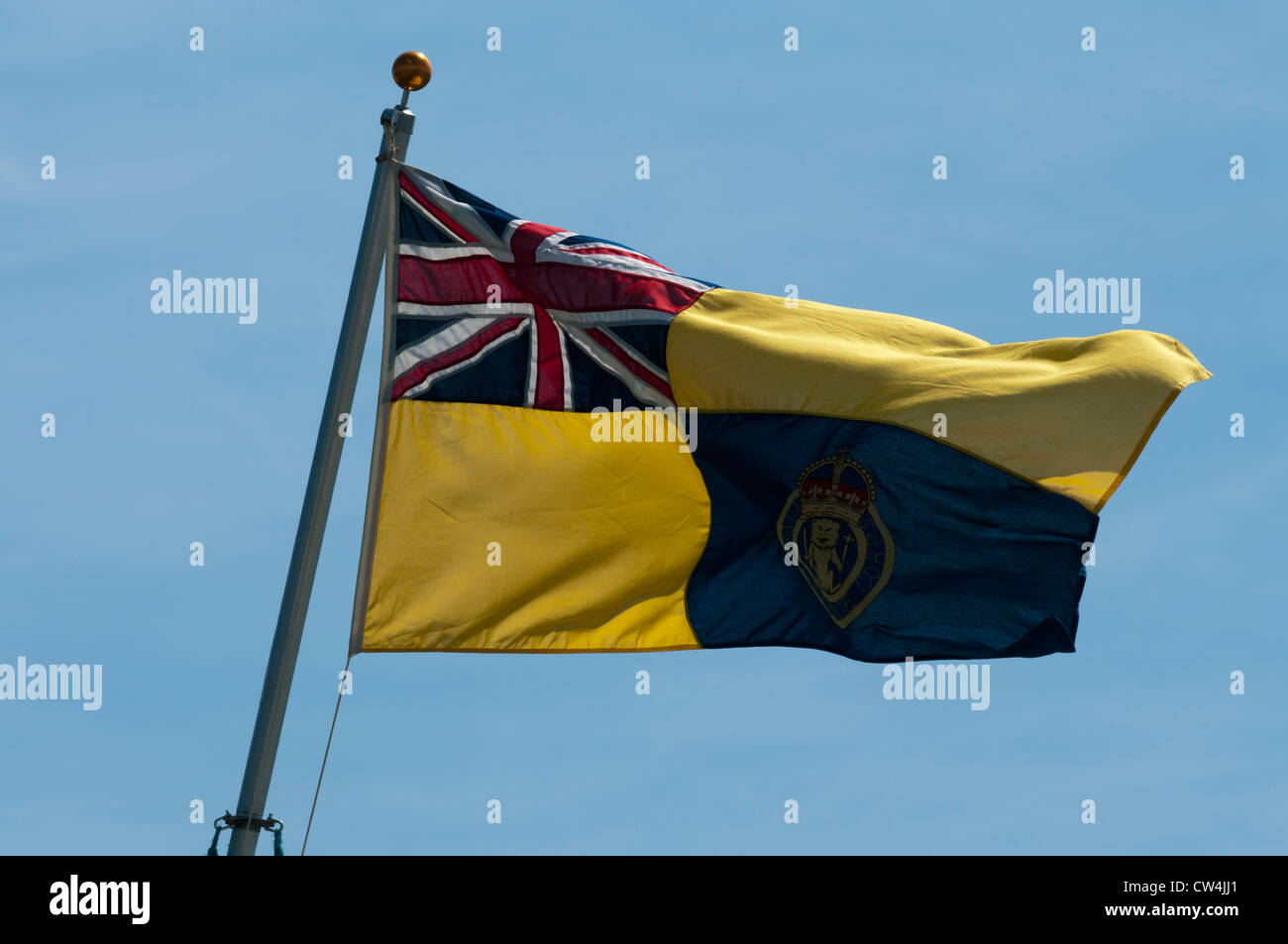 Uk civil defence corps flag hi-res stock photography and images - Alamy