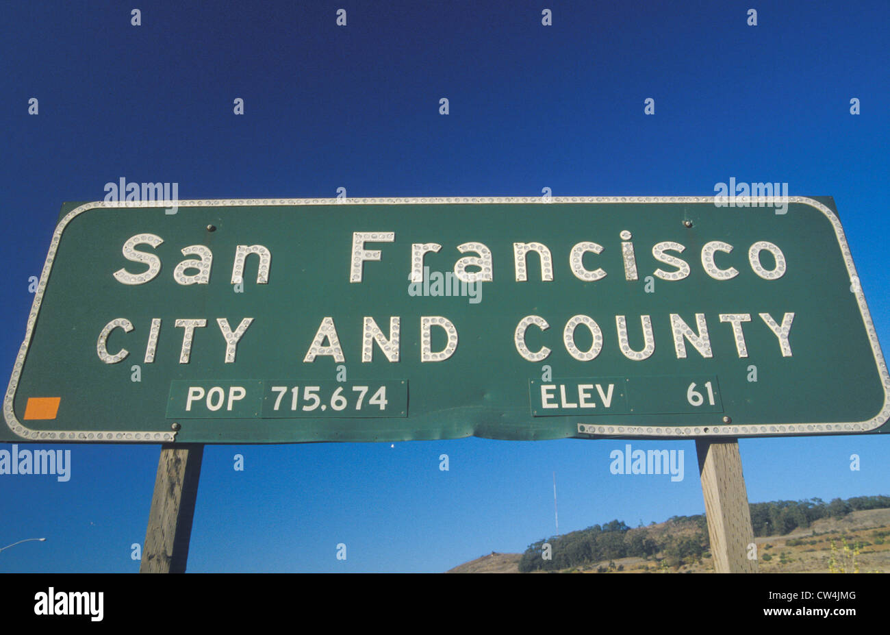 Freeway signs san francisco california hi-res stock photography and ...