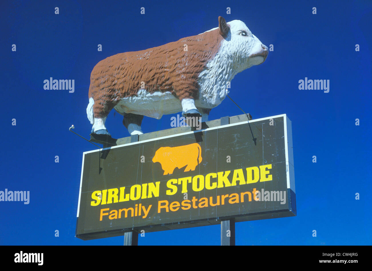 Sirloin stockade sign hi-res stock photography and images - Alamy