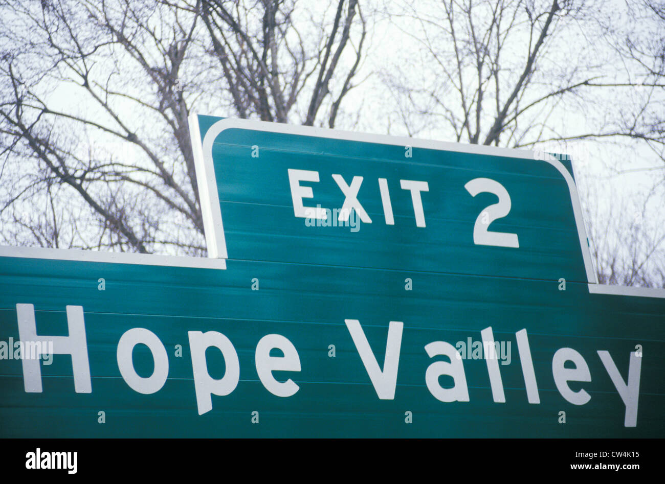 Usa highway exit signs hi-res stock photography and images - Alamy