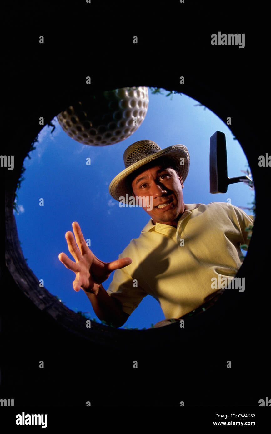 Coaxing hi-res stock photography and images - Alamy