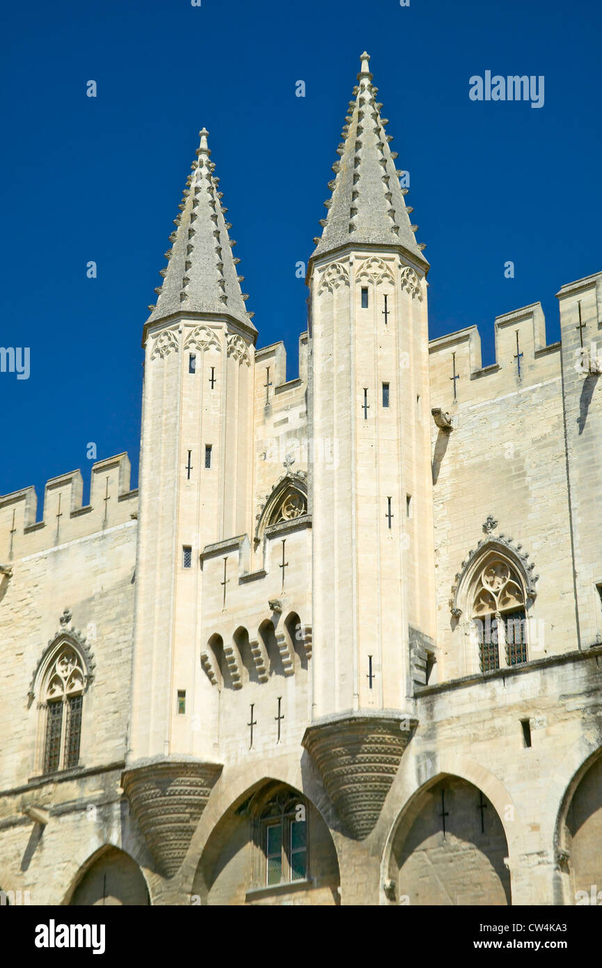 Palace of the Popes, Avignon, France Stock Photo - Alamy