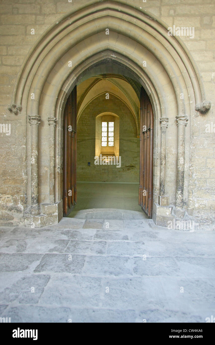 Entrance to Palace of the Popes, Avignon, France Stock Photo - Alamy