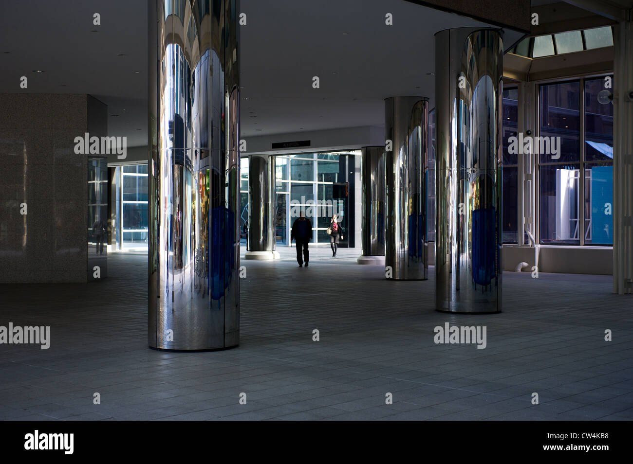 Metal pillars hi-res stock photography and images - Alamy