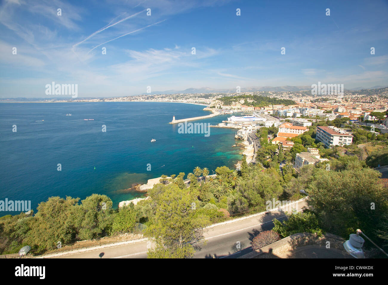 Aerial View of Nice, France Stock Photo - Alamy