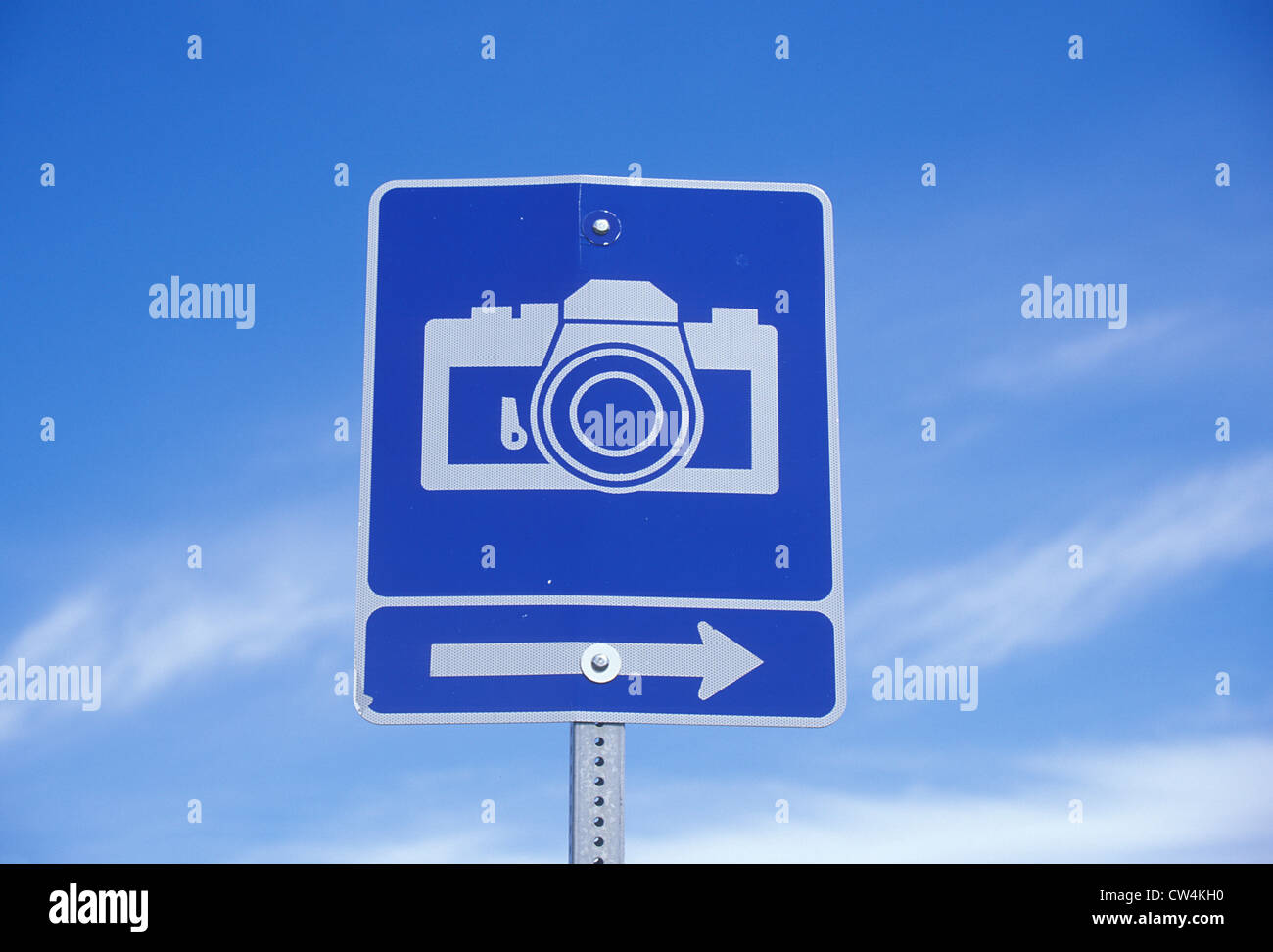 A camera sign Stock Photo - Alamy