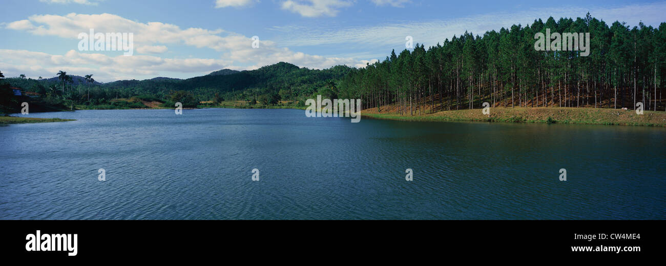A panoramic view of Las Terrazas in Pinar del Rio province, Cuba Stock ...