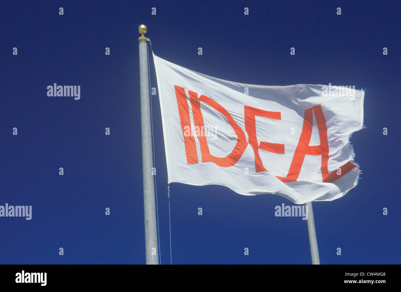 A sign that reads ?IDEA Stock Photo - Alamy