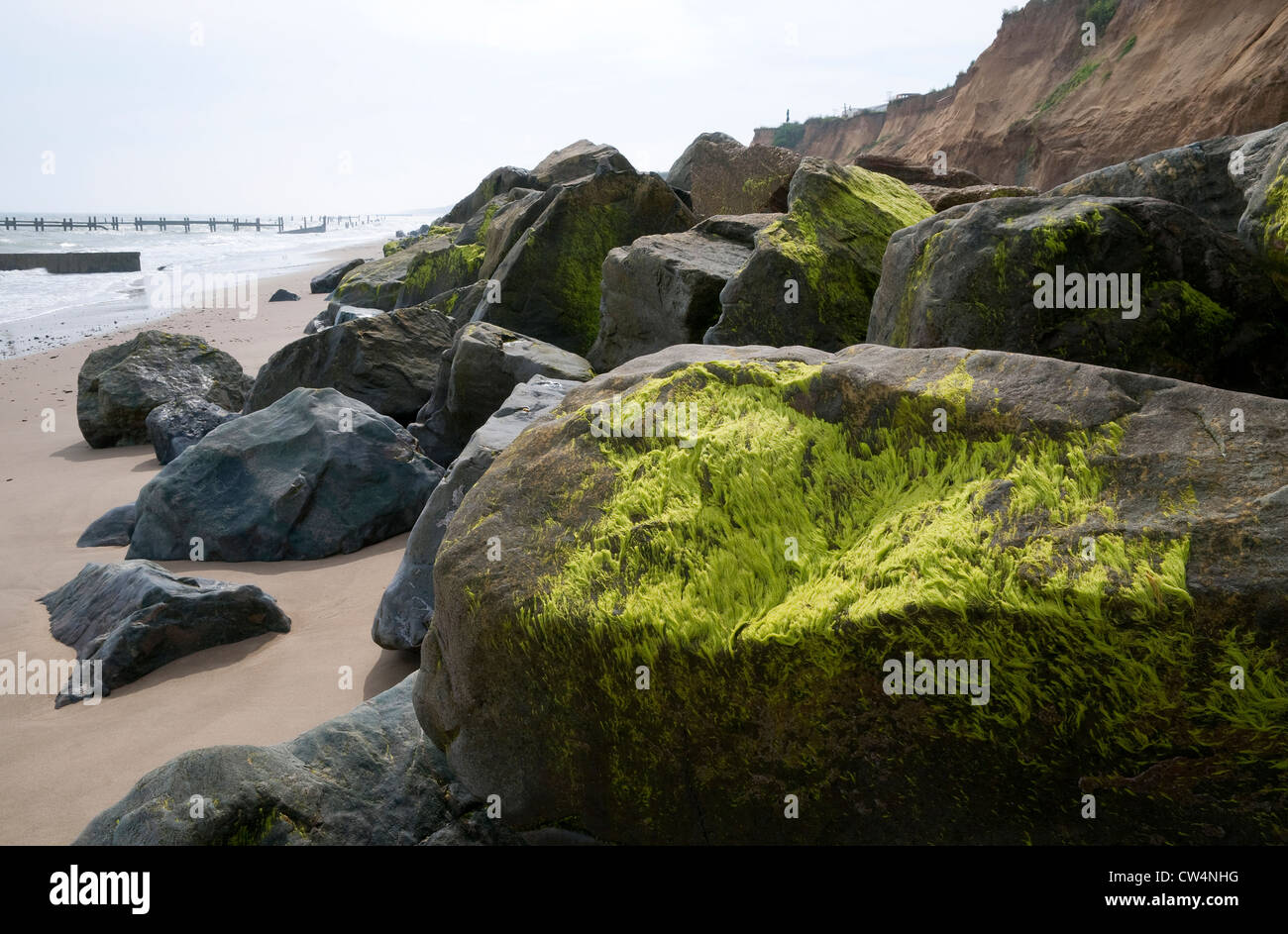 happisburgh beach, norfolk, england Stock Photo - Alamy