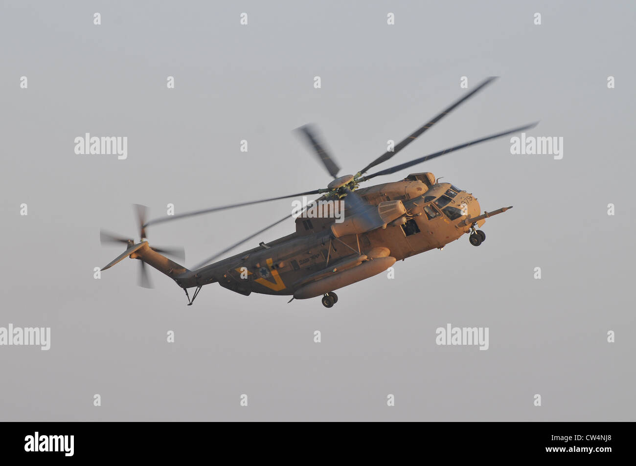 Israeli Air force Sikorsky CH-53 helicopter in flight Stock Photo - Alamy