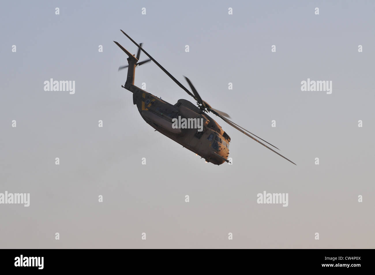 Israeli Air force Sikorsky CH-53 helicopter in flight Stock Photo - Alamy